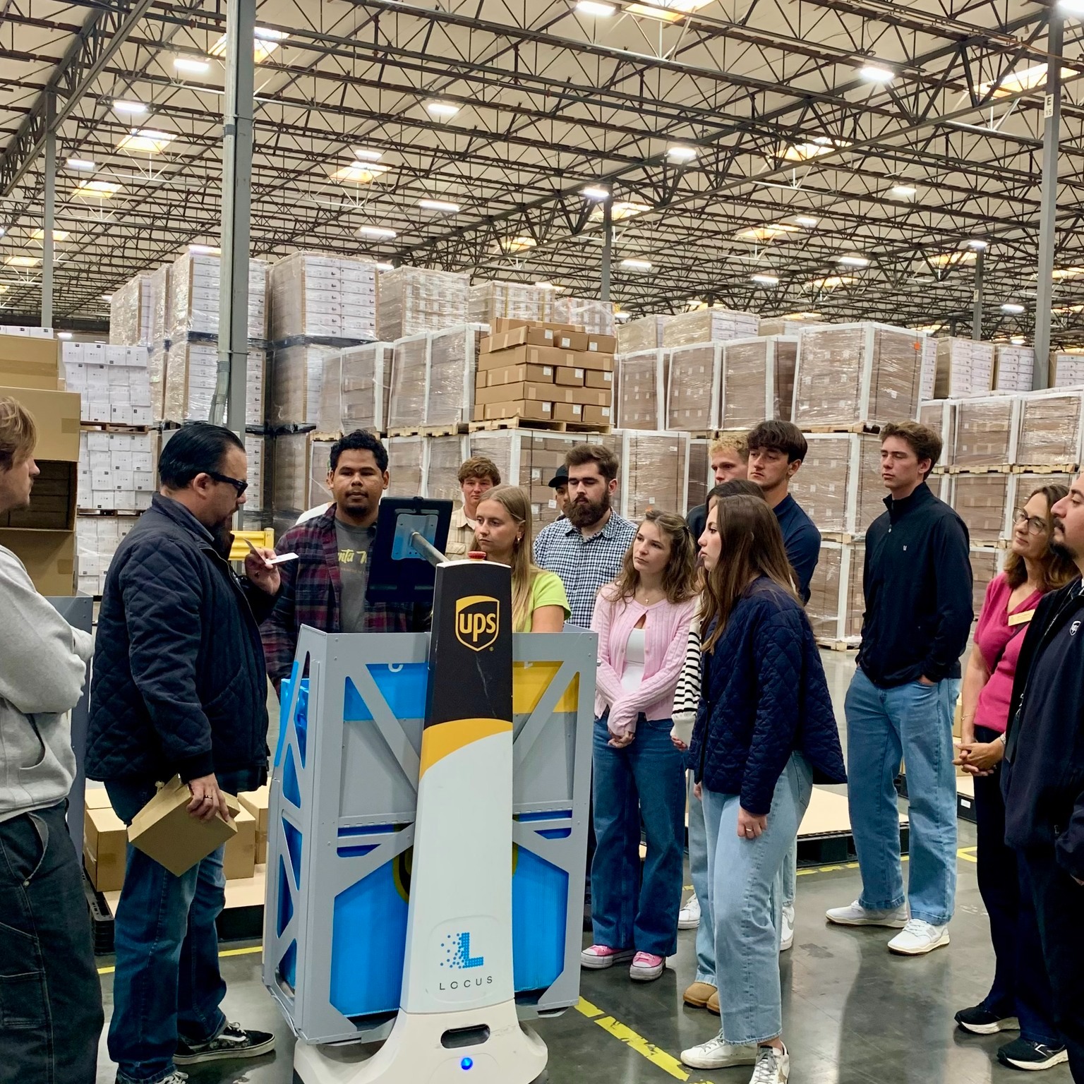 Inside UPS: Robotic Warehouse Tour | PLNU